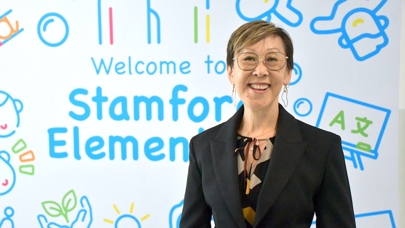 An Elementary School Principal Focusing on Wellbeing at Stamford